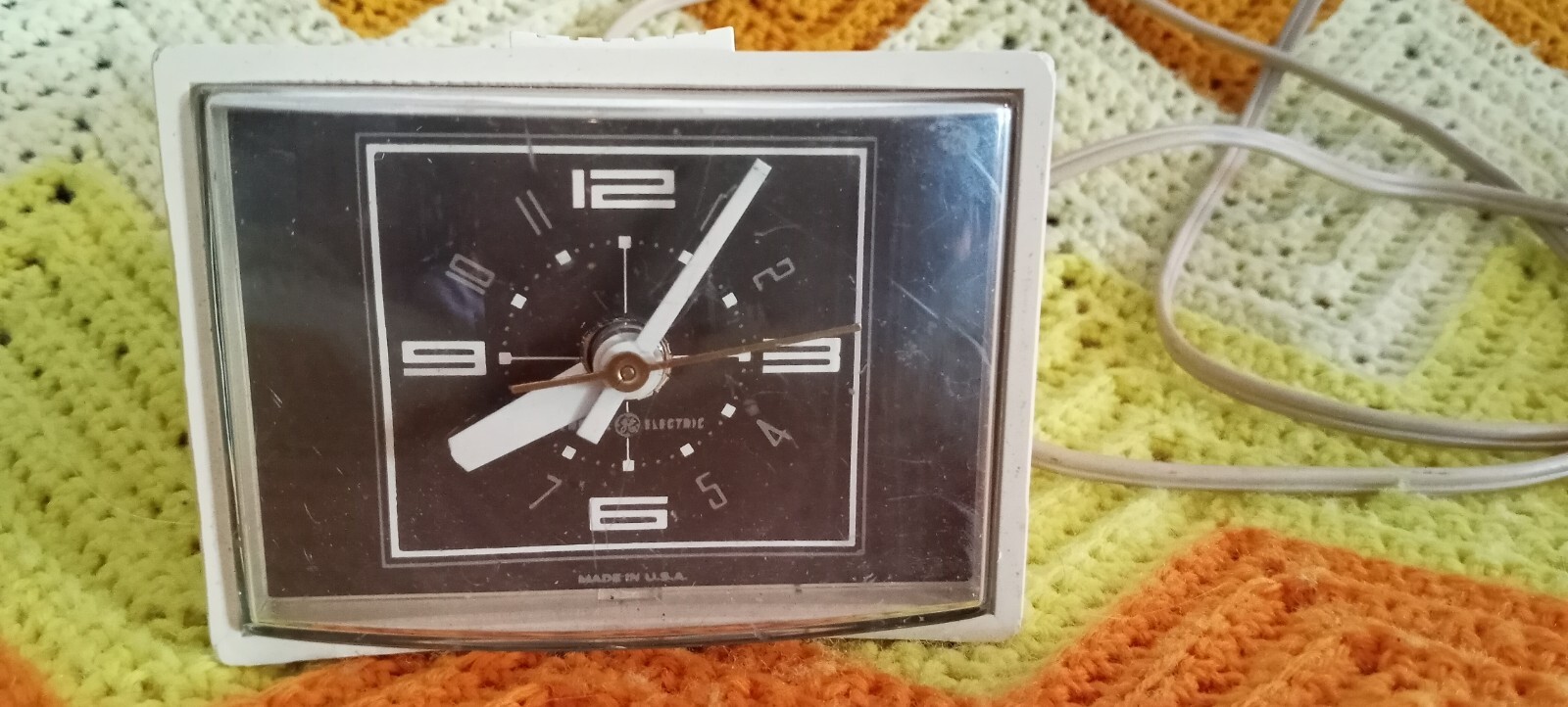 Vintage General Electric Clock Model 7362 Works Alarm Clock | eBay