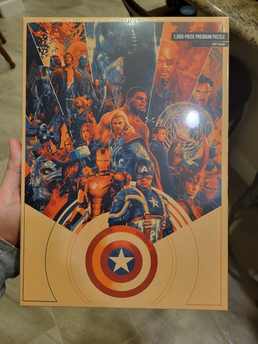 MONDO MARVEL CINEMATIC UNIVERSE MCU AVENGERS PUZZLE 1000 PC 19"X27 ...
