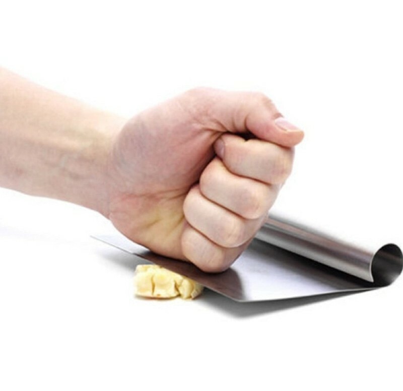 Stainless Steel Bench Scraper / Chopper With Ruler Must Have In Your ...