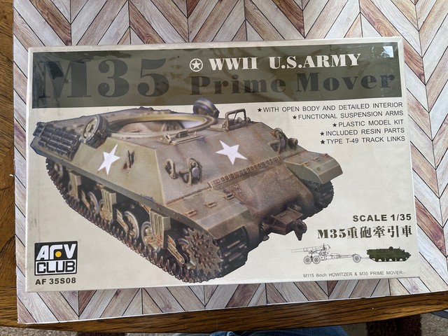AFV Club 35s08 1/35 US Army M35 Prime Mover for sale online | eBay