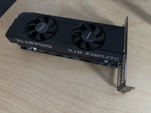 Gigabyte NVIDIA GeForce RTX 3050 Low Profile 6GB GDDR6 Dual-Slot ...