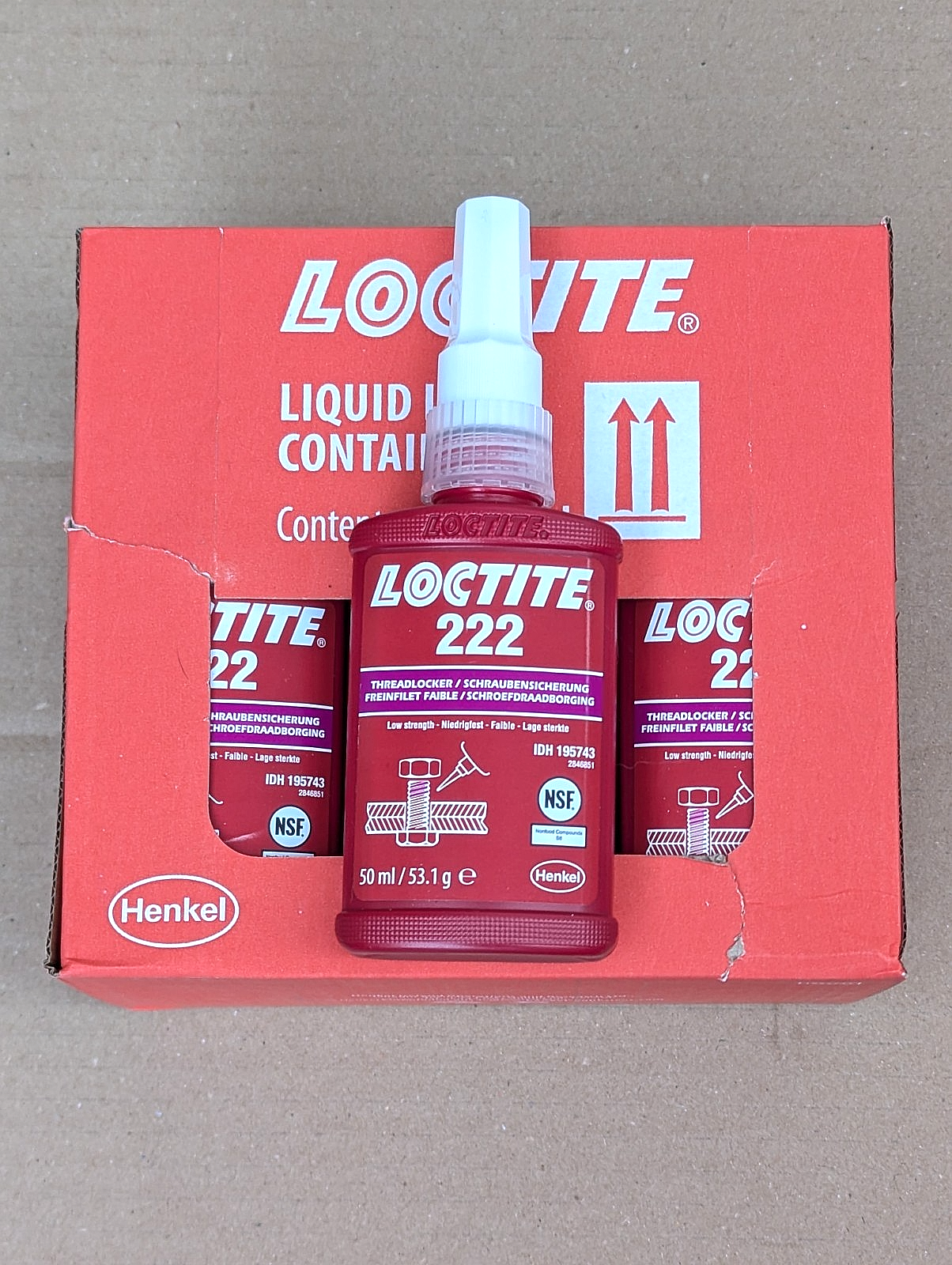 LOCTITE GENUINE 222 THREADLOCKER 50ML | eBay UK