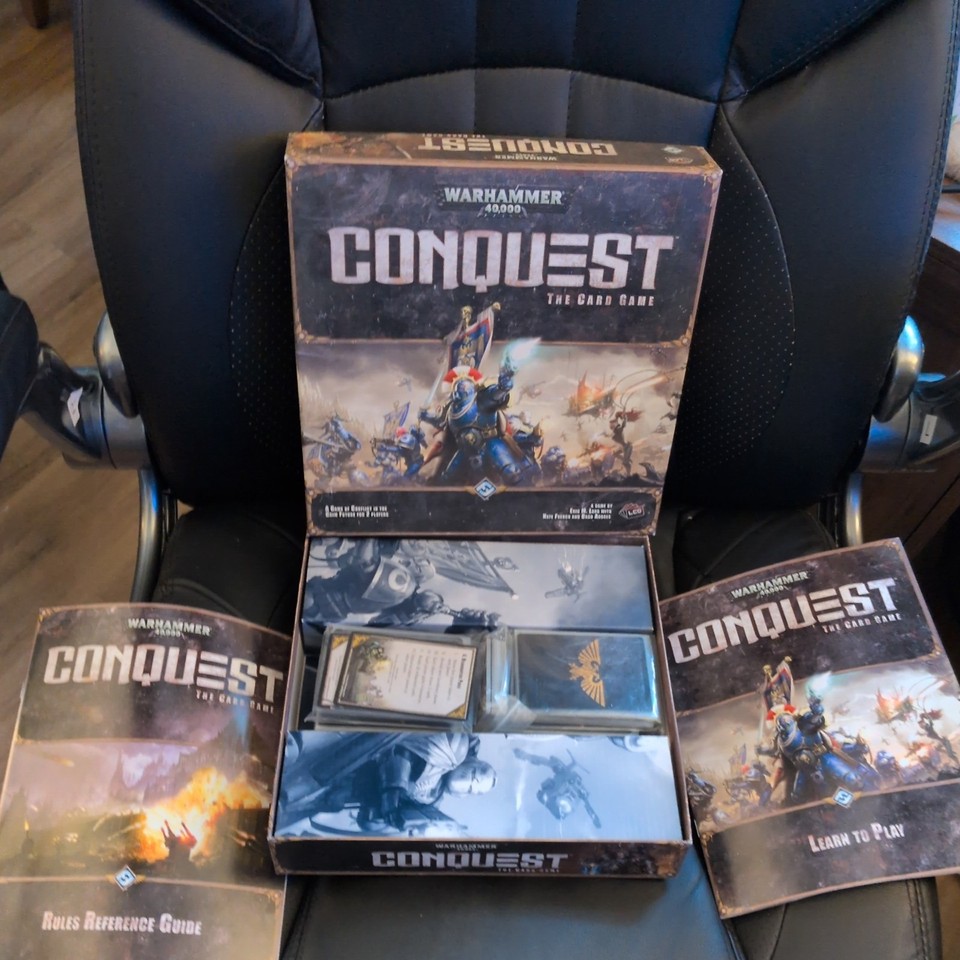 WARHAMMER 40K 40,000 CONQUEST THE CARD GAME FANTASY FLIGHT GAMES 2014 ...