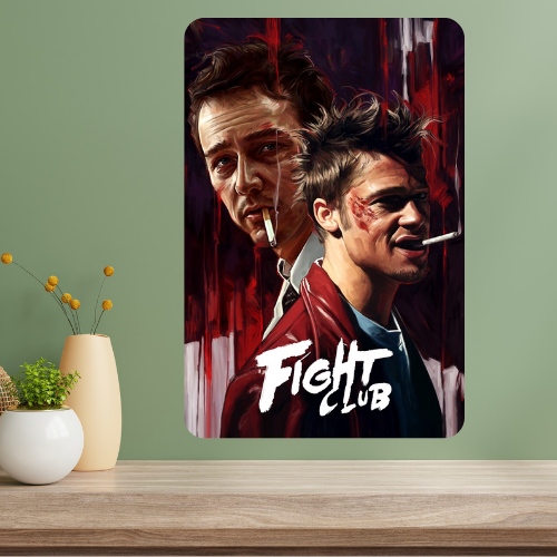 Fight Club Classic Movie 4 x 6 Metal Poster Sign | eBay