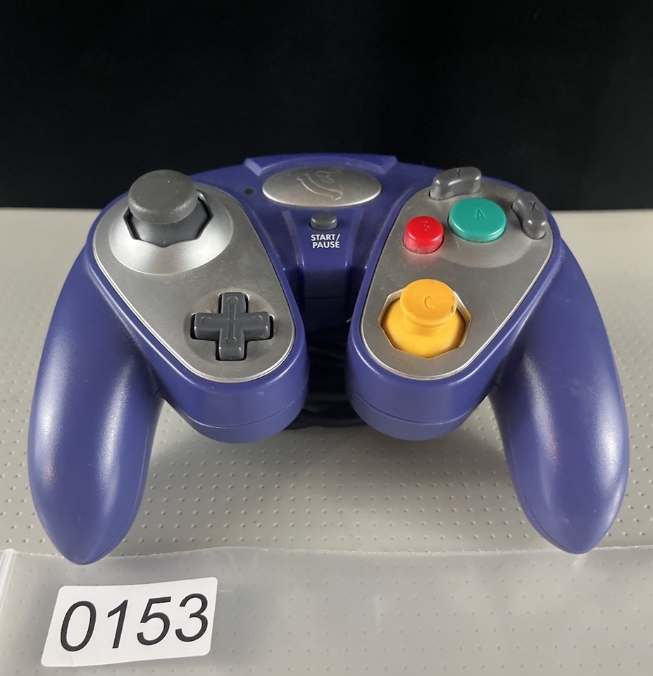 Pelican G3 Wired Controller for Nintendo GameCube Indigo Purple | eBay