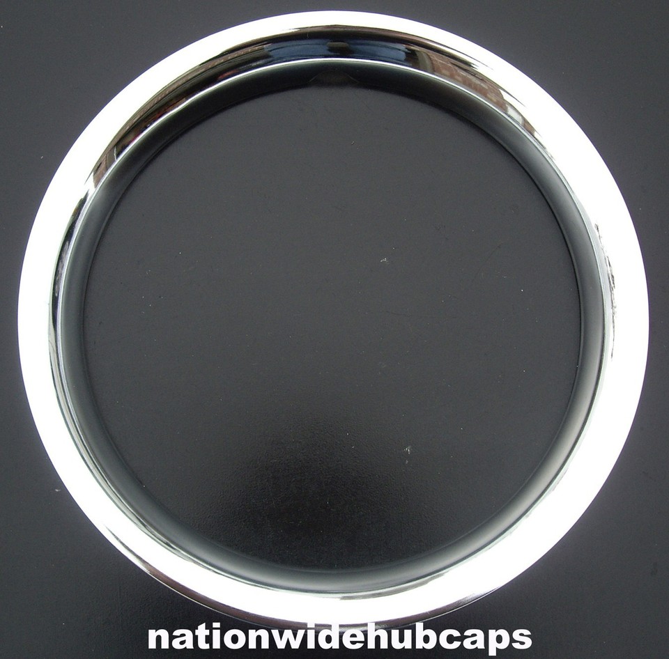 4 CHEVY IMPALA 9C1 POLICE 16" TRIM RINGS STEEL WHEEL HUB CAPS BEAUTY ...