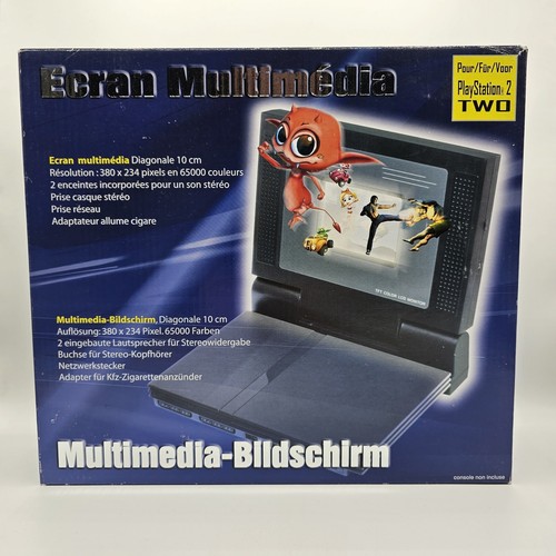 Ecran Multimedia TFT Color LCD Monitor Screen Playstation 2 Slim Big ...