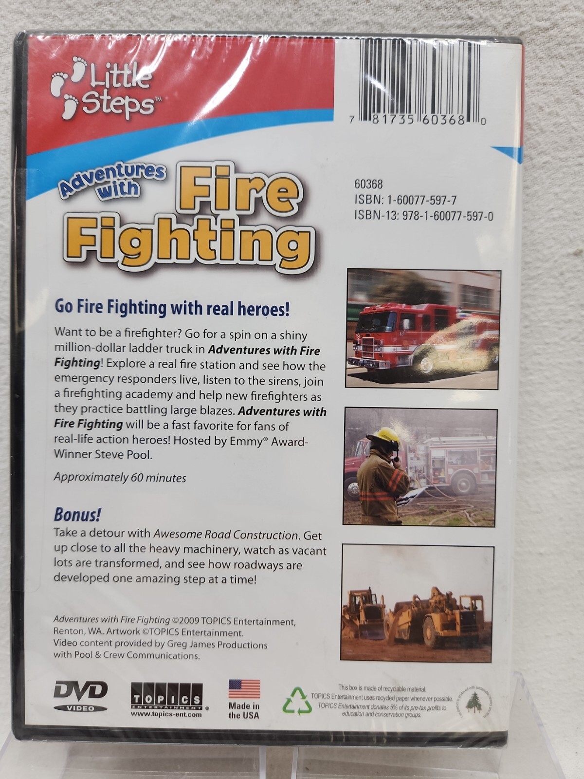 Little Steps: Adventures with Fire Fighting (DVD, 2009) for sale online ...