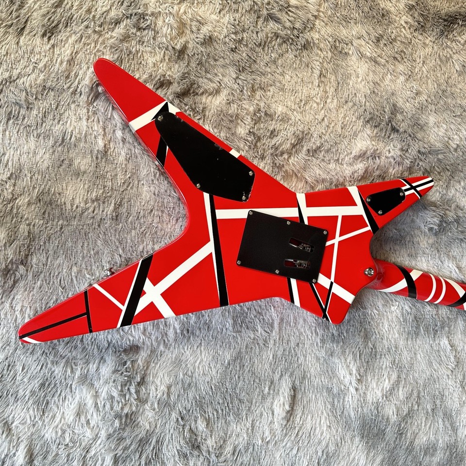 custom Rare model Red Dime Washbn Front Line Body Electric Guitar US ...