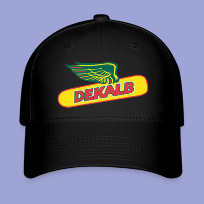 Dekalb Corn Seed Black Hat Baseball Cap Size S/M And L/XL | eBay