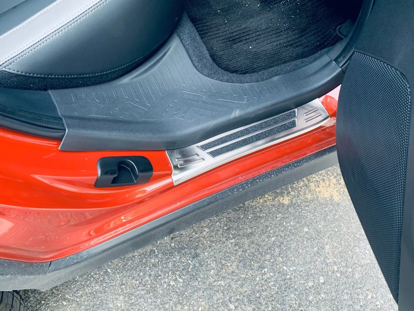 For Subaru Crosstrek 2024 Car Accessories Steel Door Sill Protector ...