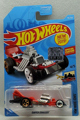 Hot Wheels 2019 Factory Set Red Diaper Dragger #116 | eBay