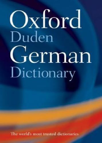 Oxford-Duden German Dictionary: German-English Bl English-German ...