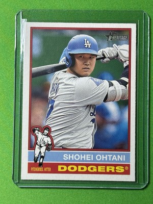 2025 Topps Heritage Alternate Cartoon Variation Shohei Ohtani (#148 ...
