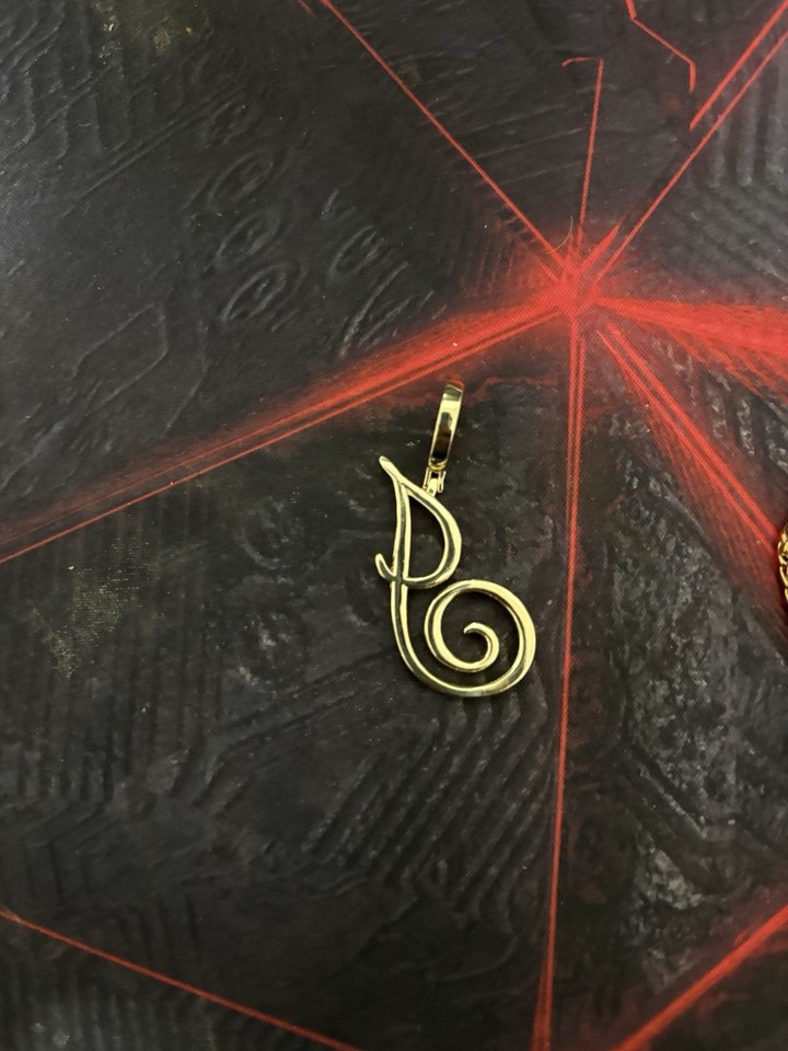 Yellow Gold Rope Chain Necklace Letter J Pendant with White Stones | eBay