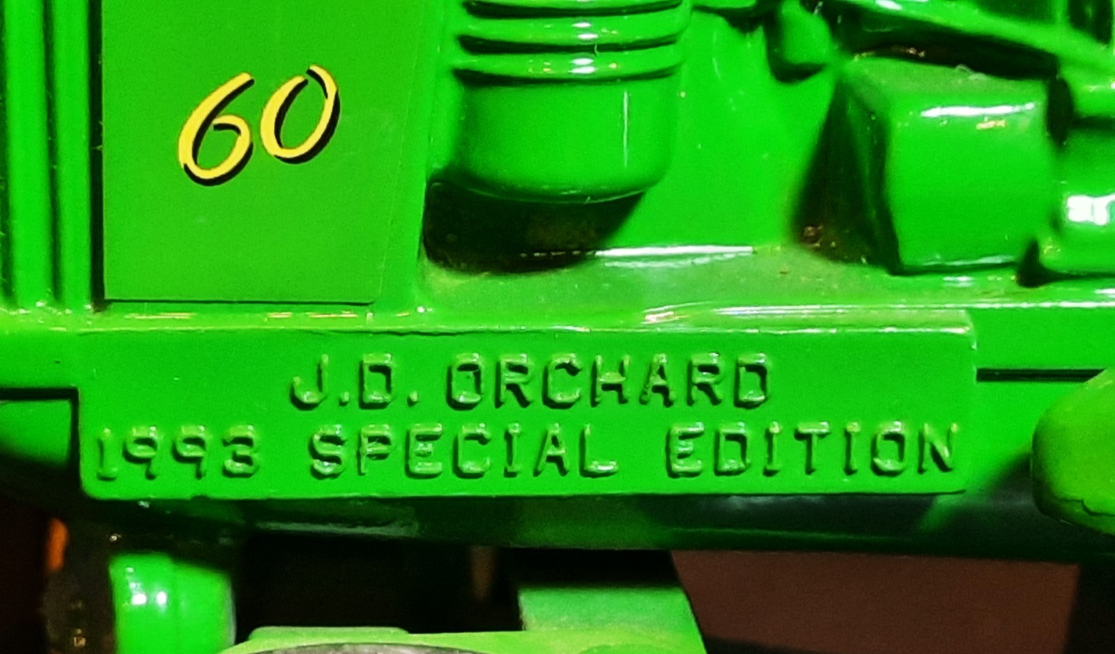 Vntg. ERTL John Deere 1953 Model 60 Orchard Tractor 1/16 Die-Cast | eBay