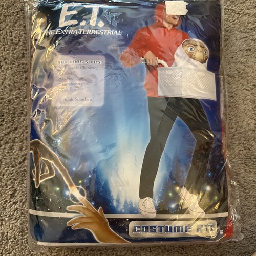 ET Extra Terrestrial Costume Mens One Size New Elliott Halloween ...