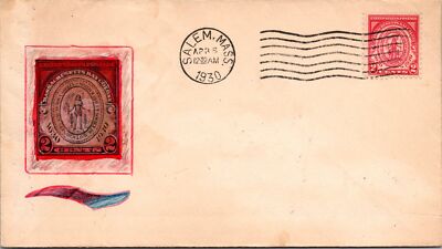 SC# 682 FDC - Interesting Hand Made Cachet - L37166 | eBay