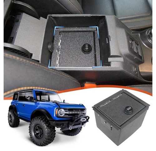 For 2021-24 Ford Bronco Vault Storage Box Center Console In-Vehicle ...
