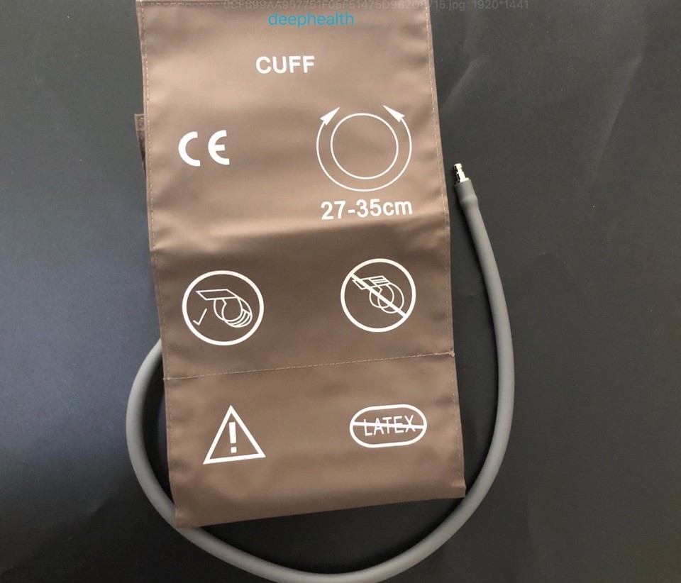 10pcs/Lot Reusable Single Tube Adult Blood Pressure Cuff 27-35cm For ...