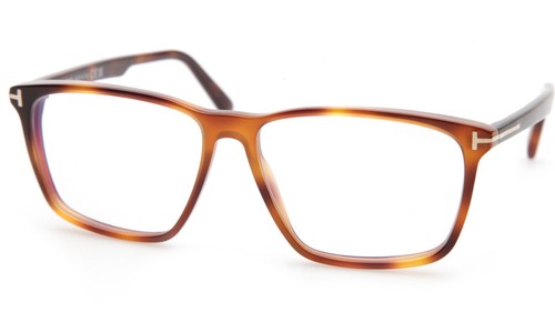 NEW TOM FORD TF5959-B 053 Havana Eyeglasses Frame 56-14-145m B42mm ...