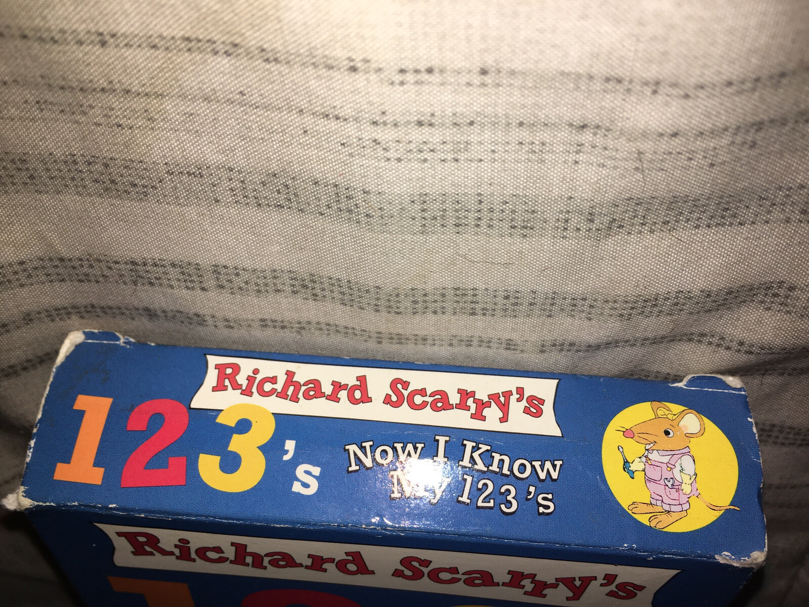 VHS Richard Scarry Now I Know My 123's & 2 Other Stories TESTED HTF ...