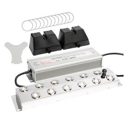 Mister 12 Head Mister Sturdy with Float Mist Generator for Landscaping ...