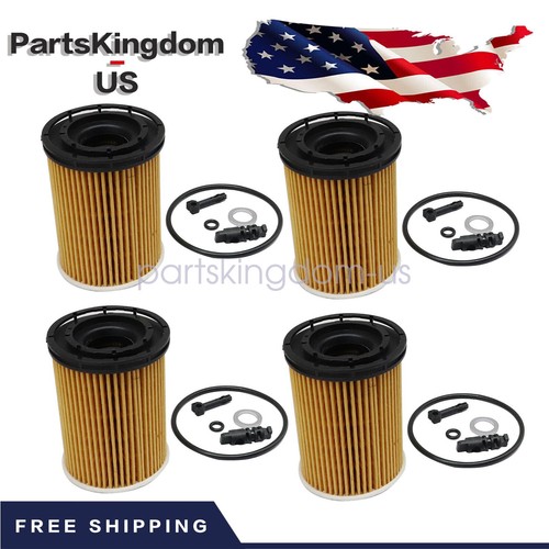 Engine Oil Filter 4PK 26350-2T000 For Genesis GV70 GV80 G80 2.5L 2021 ...