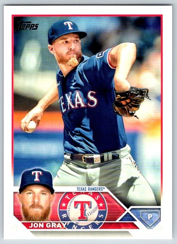 2023 TOPPS SERIES 1 JON GRAY TEXAS RANGERS #73 | eBay