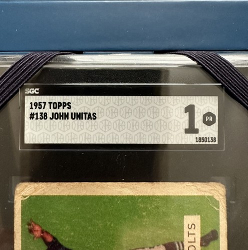 1957 Topps - #138 Johnny Unitas (RC) for sale online | eBay