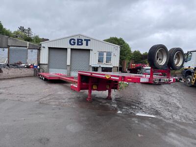 2019 Broshuis Extending low Hight low loader step frame trailer | eBay UK