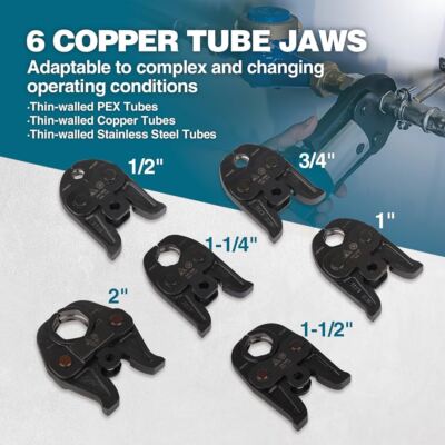 PROPRESS STANDARD FOR COPPER PRO PRESS JAW CRIMPING JAW. Please read ...
