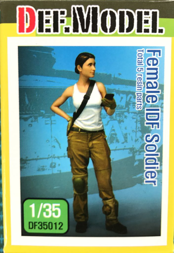 1:35 resin figure model kit miniature Israeli women soldiers unpainted ...