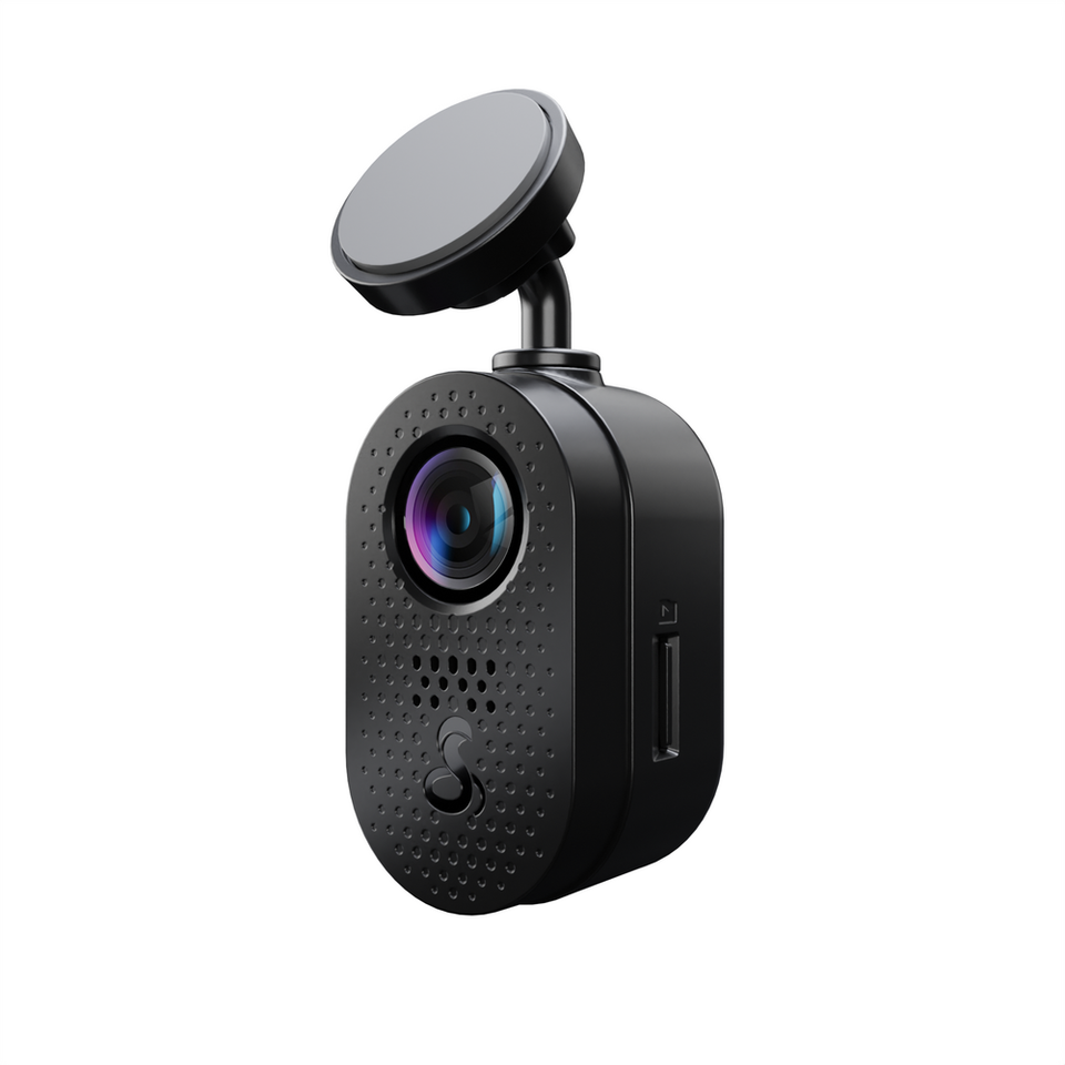 Cobra SC 120 QHD Front Camera 1440P Discreet Dash Cam 16GB SD Card WIFI ...