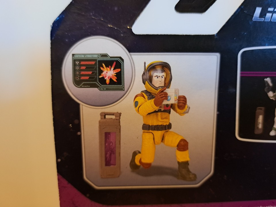 DISNEY PIXAR LIGHTYEAR XL-12 BUZZ LIGHTYEAR CRYSTAL GRADE FIGURE MATTEL ...