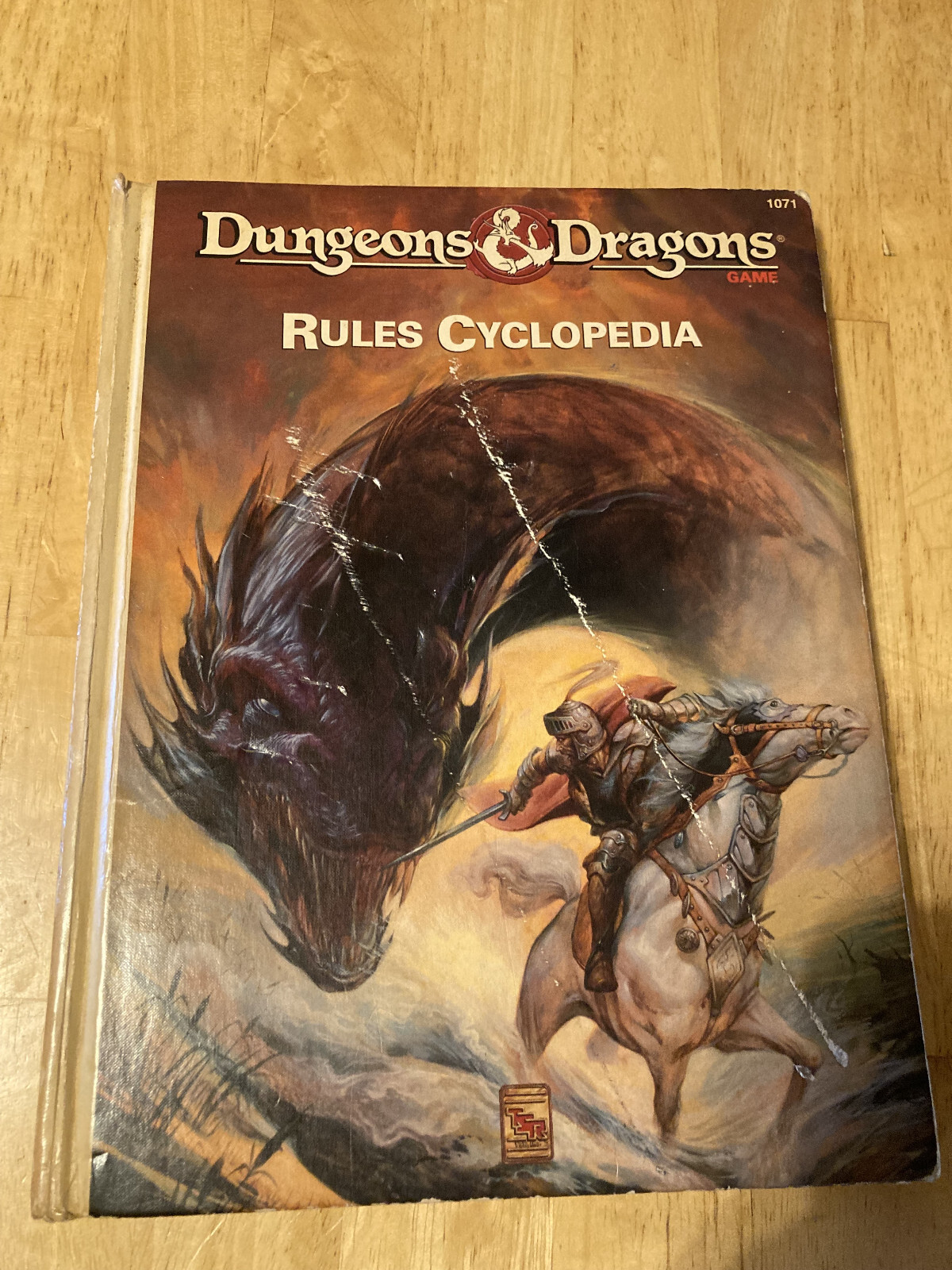 1991 Dungeons and Dragons Rules Cyclopedia D&d RPG TSR 1071 1st Edition ...