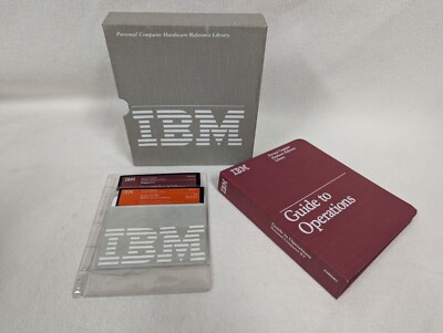 1986 IBM Reference Guide To Operations Personal Computer XT 6280085 5. ...