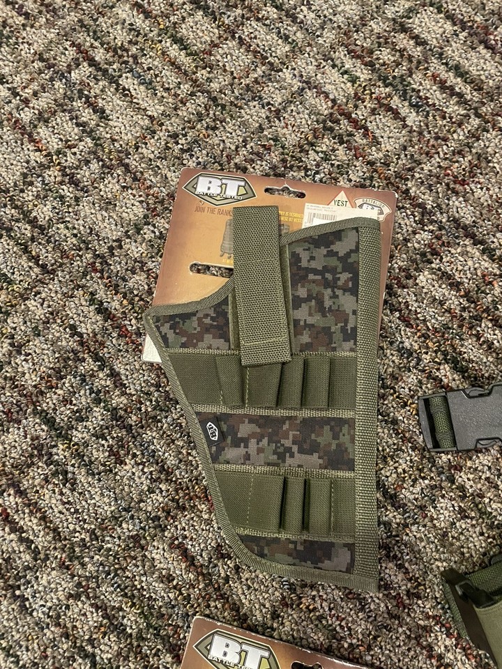 Battle Tested Tactical Lot Molle Holsters Pod Pack Adapters Remote ...