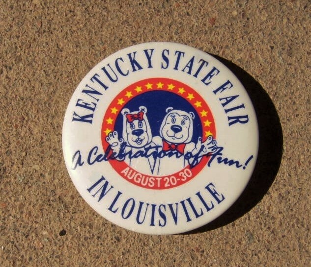 Kentucky State Fair PIN-BACK BUTTON in Louisville, A Celebration of Fun ...