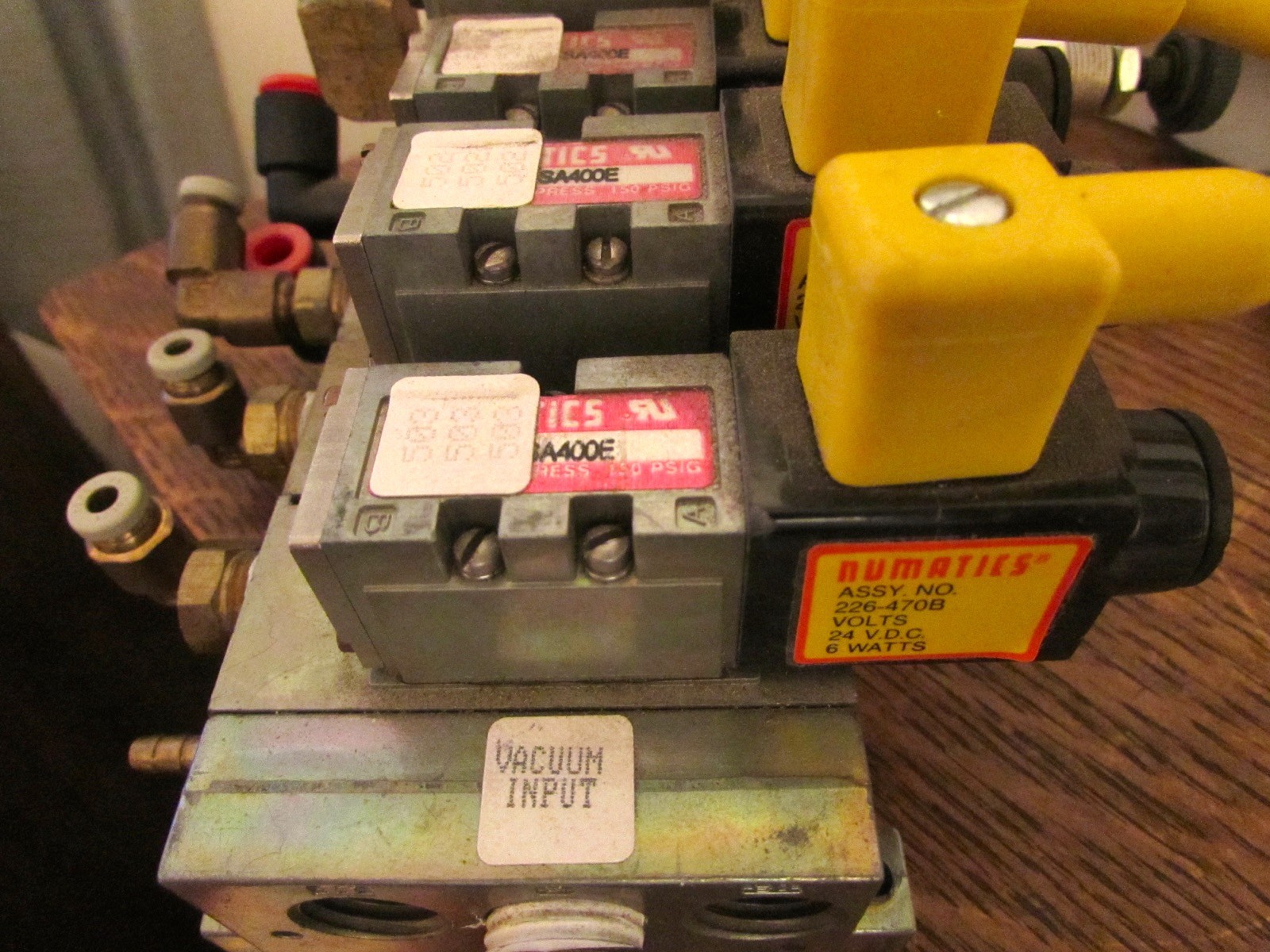 Lot Numatics Pneumatic Electric Solenoid Valve Bank Regulator Air ...