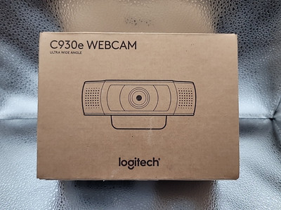 Logitech Webcam C930e HD 1080p - Black - New Open Box 📦 ITEM (NEVER ...