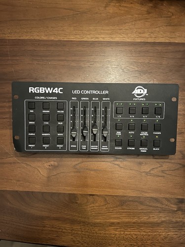 American DJ ADJ RGBW4C IR 32-Ch. DMX Controller For RGB, RGBW, RGBA LED ...