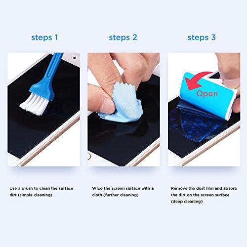 17 Pieces Cell Phone Cleaning Kit, USB Charging Port and Headphone Jack ...