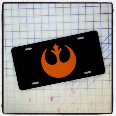 STAR WARS REBELS CUSTOM LICENSE PLATE | eBay
