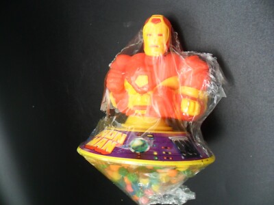 VINTAGE Marvel Comics Iron Man Candy Top Full Sealed | eBay