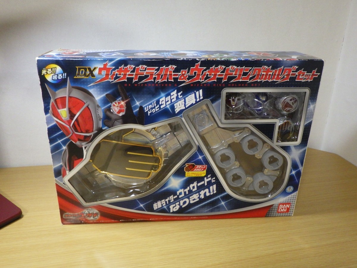 Conjunto De Aneis Kamen Rider Wizard Toy Premium Wizard Ring Legend