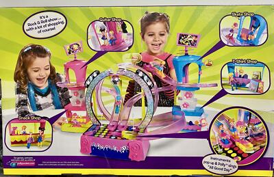 POLLY POCKET~Race to the Concert~ Playset, Girls Racetrack~Polly, Lea ...