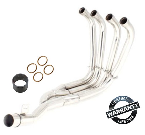 New LEXTEK Stainless Steel Exhaust Down Pipes Headers Yamaha FZS 600 ...