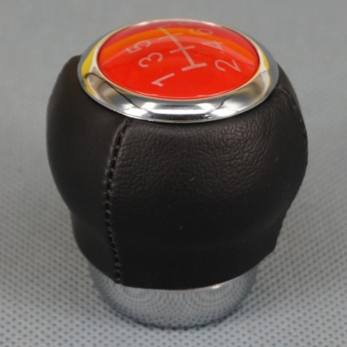 6 Speed Gear Shift Stick Knob Red Cap Fit For Subaru Impreza WRX STI ...
