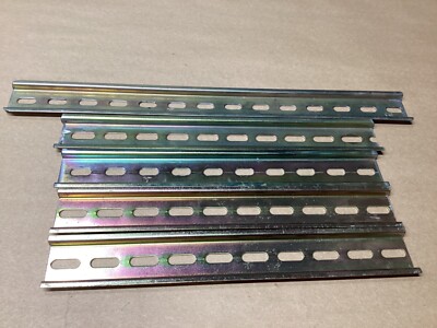 LOT OF 5 DIN Slotted Rails Metal #122G61PR7 | eBay